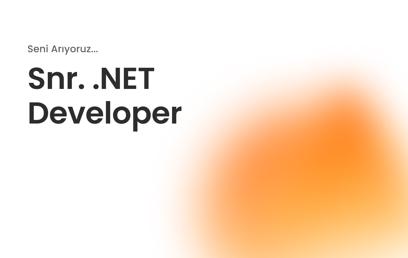Sr. .NET Developer - Küresel Teknoloji Şirketi | Özel Dijital Ürünler ...